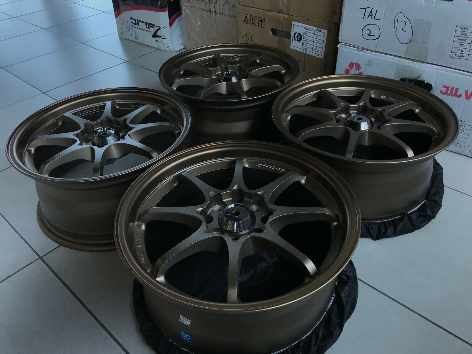 For ek9 ef8 ef9 sb3 eg6 CE dc2 ef JDM 15" bronze Classic Racing Style ...