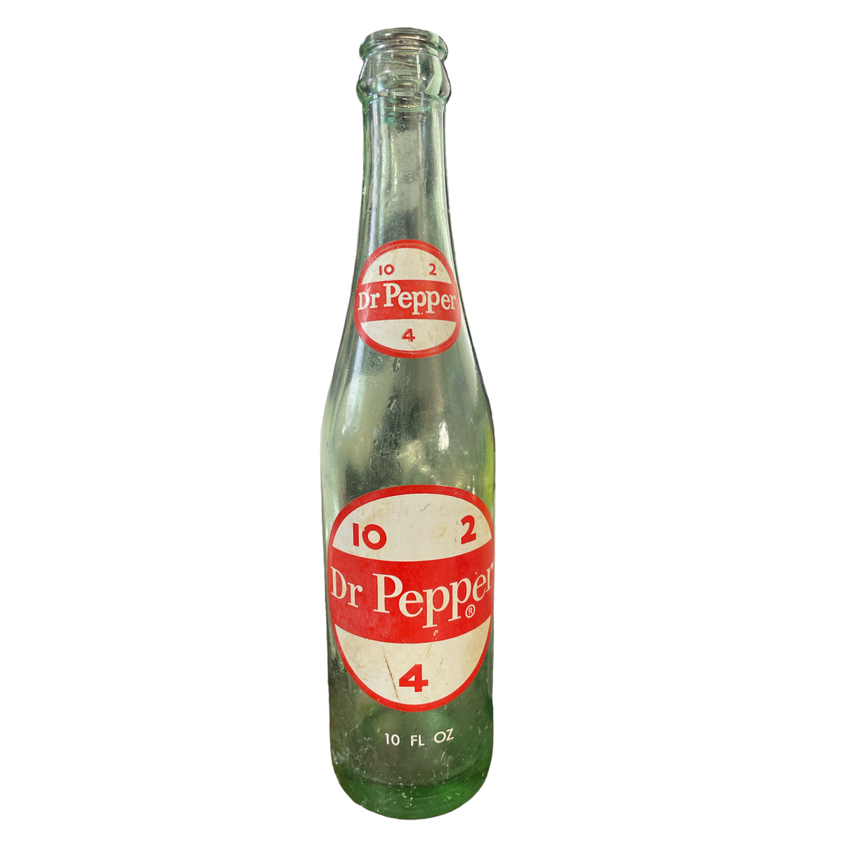 Old Dr Pepper Logo 10 2 4 1951 Dr. Pepper 10 2 4 6½oz Embossed Bottle