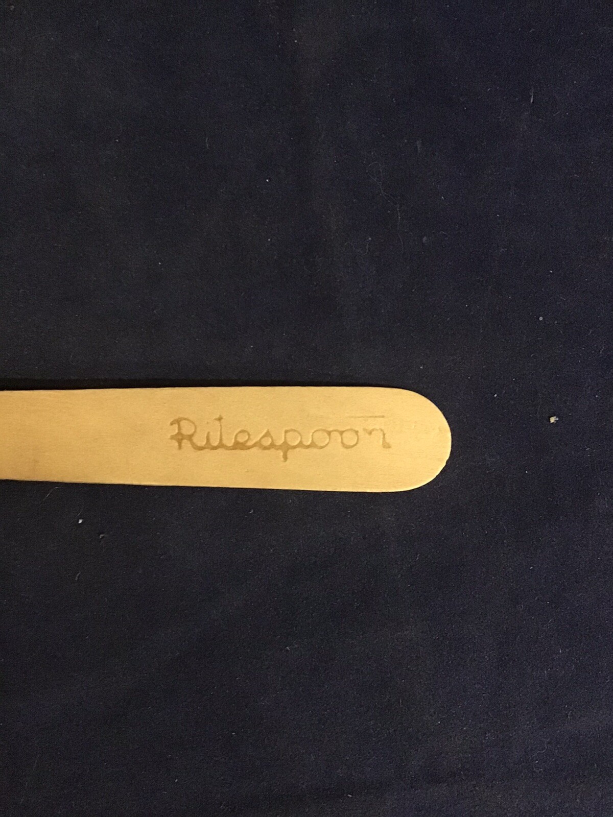 Vintage Ice Cream Wooden Spoons~Set Of 9~ "Ritespoon" Embossed (XX) | eBay