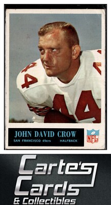 John David Crow 1965 Philadelphia #173 San Francisco 49ers | eBay