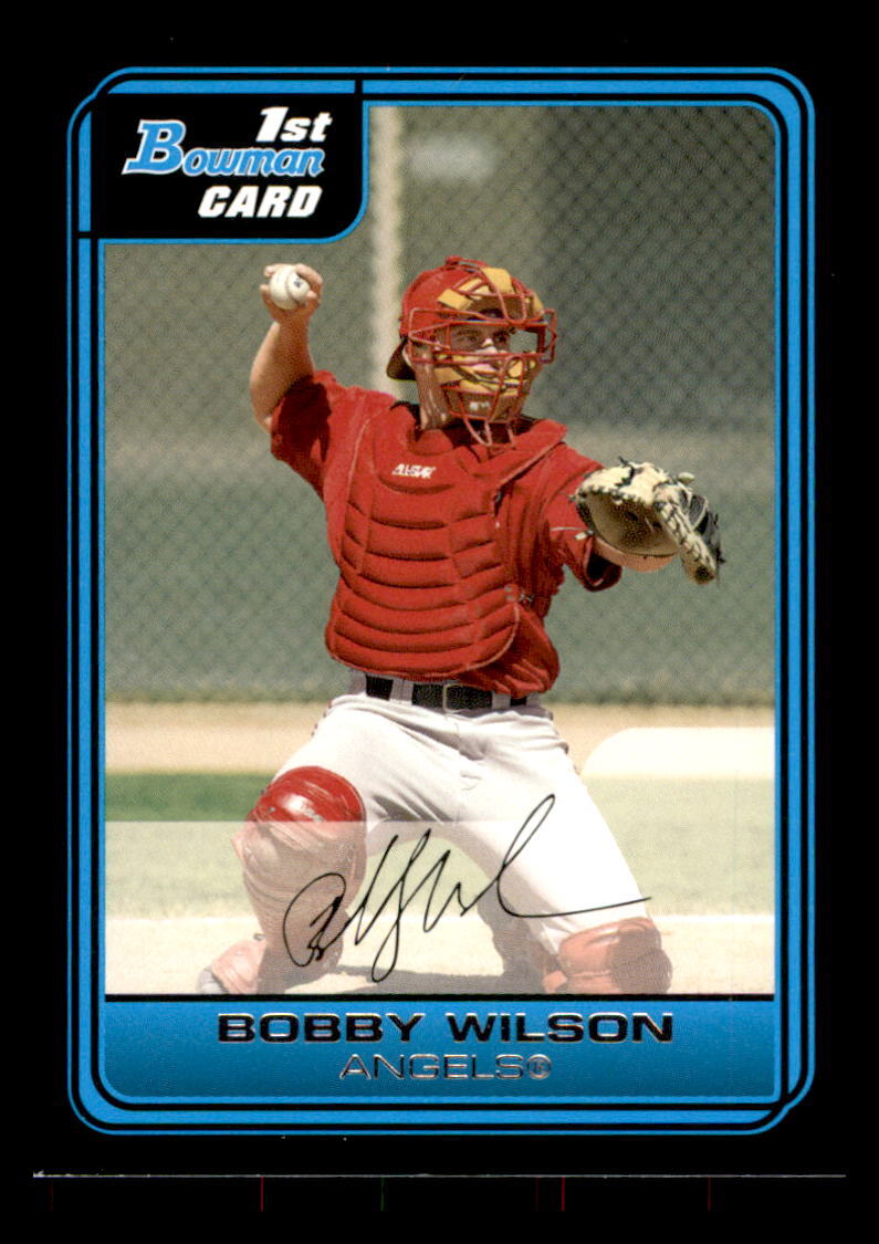 2006 Baseball Bowman Bobby Wilson Los Angeles Angels #B6 2 | eBay