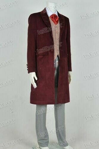 Who Is Doctor The 4th Fourth Dr Tom Baker Cosplay Costume | eBay