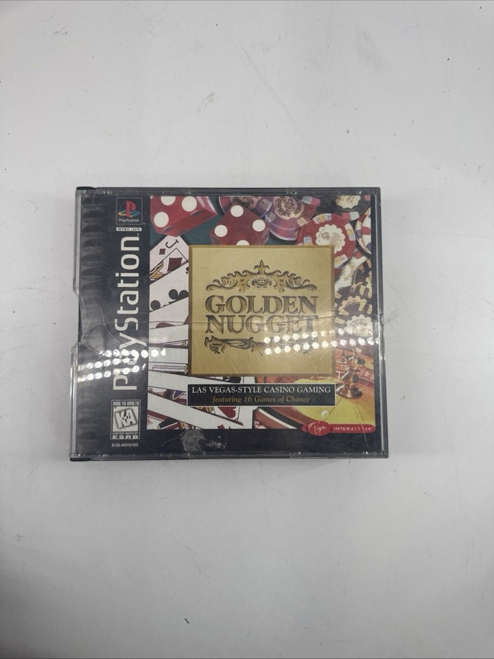 Golden Nugget Game Sony PS1 PlayStation 1, 1997 Complete With Manual 52145880092| eBay