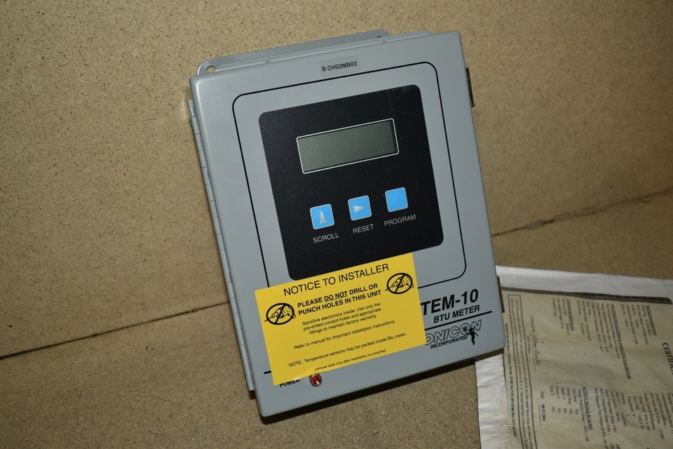 ONICON SYSTEM-10 BTU METER - SIEMENS P1-FLN VERSION- NEW (GG) | eBay