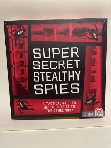 Super Secret Stealthy Spies Game MATTEL Tactical Game | eBay