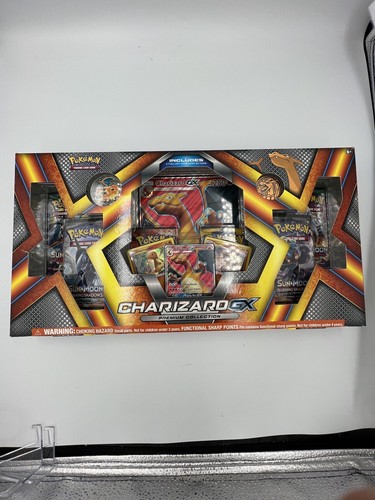 Pokemon Sun & Moon Charizard GX Premium Collection Gift Box Set Sealed ...
