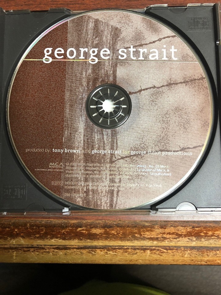 George Strait by George Strait (CD, Sep-2000, MCA Nashville) 8817014326 ...