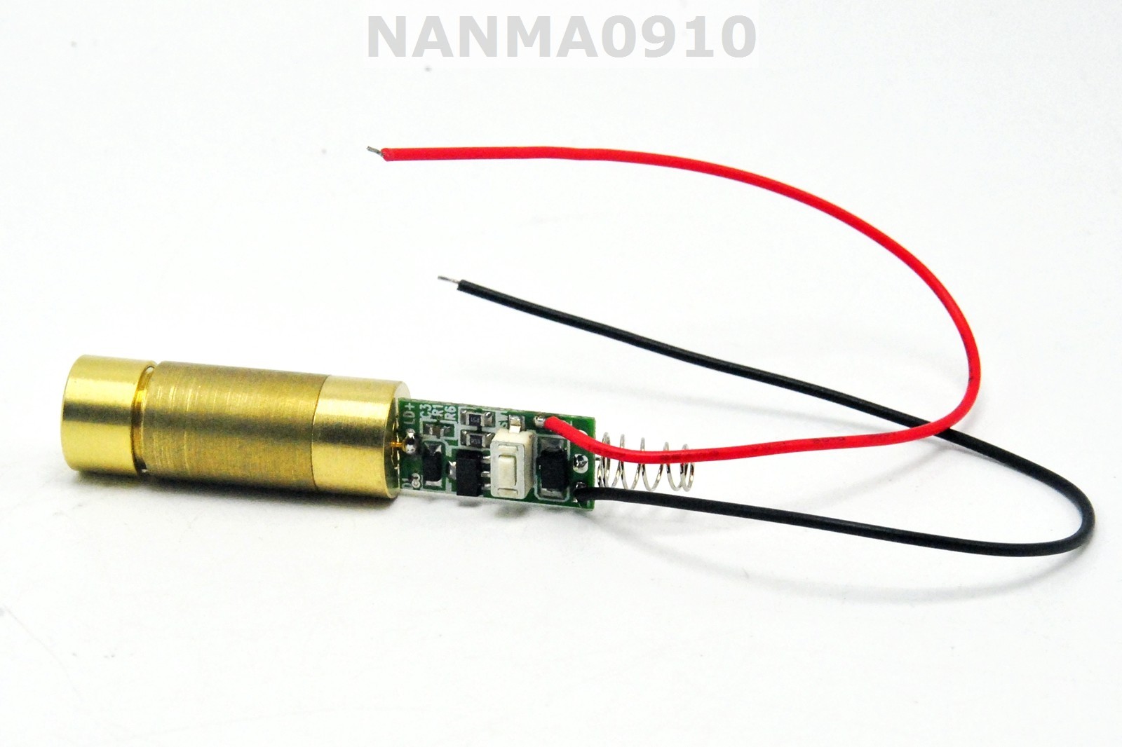 High Power 650nm 660nm 100mW Red Line Beam Laser Diode Module w Driver ...