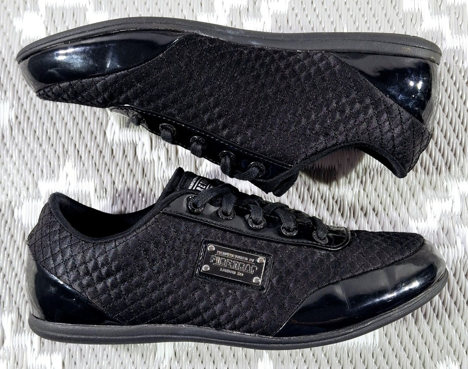Firetrap Youth/Junior Dr Domello Trainers Black UK 6 US 6.5 EUR 39 Lace ...