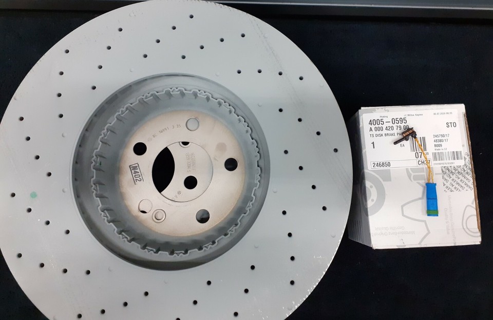 Mercedes-Benz GLC 253 Front brake discs and pads | eBay UK