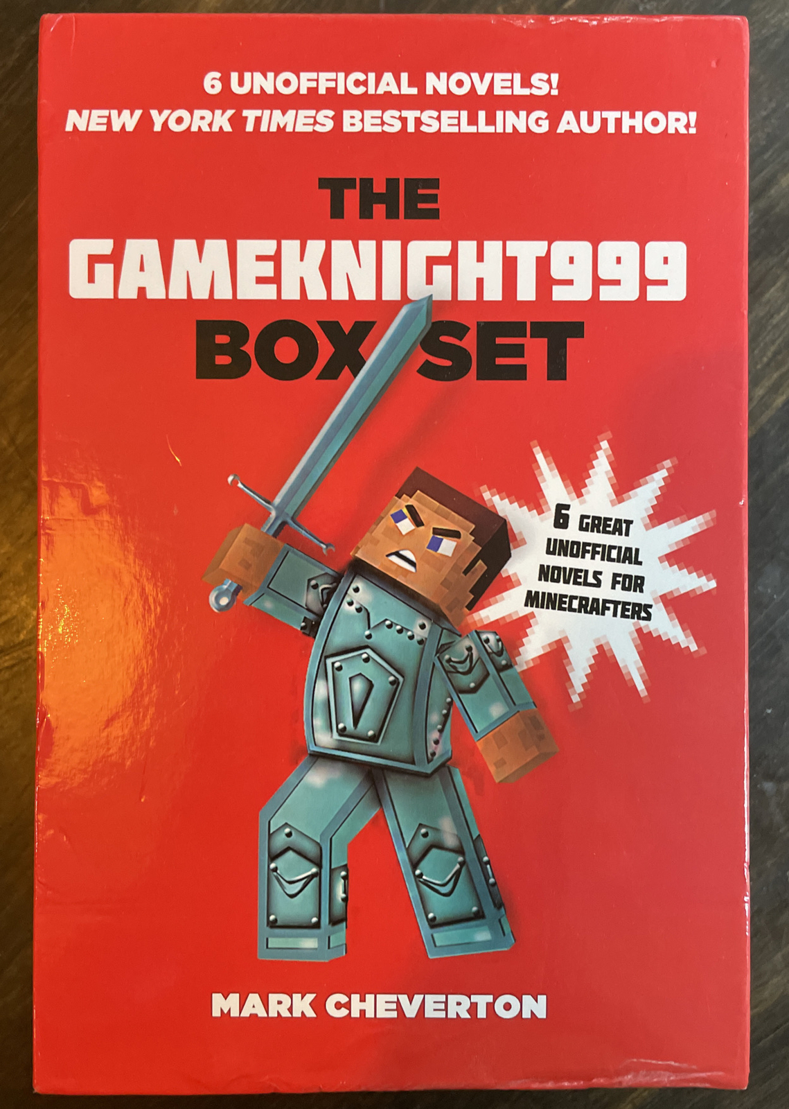 Minecraft Book Set - The GameKnight999 Box Set of 6 New Books- by Mark Cheverton 9781634502108| eBay