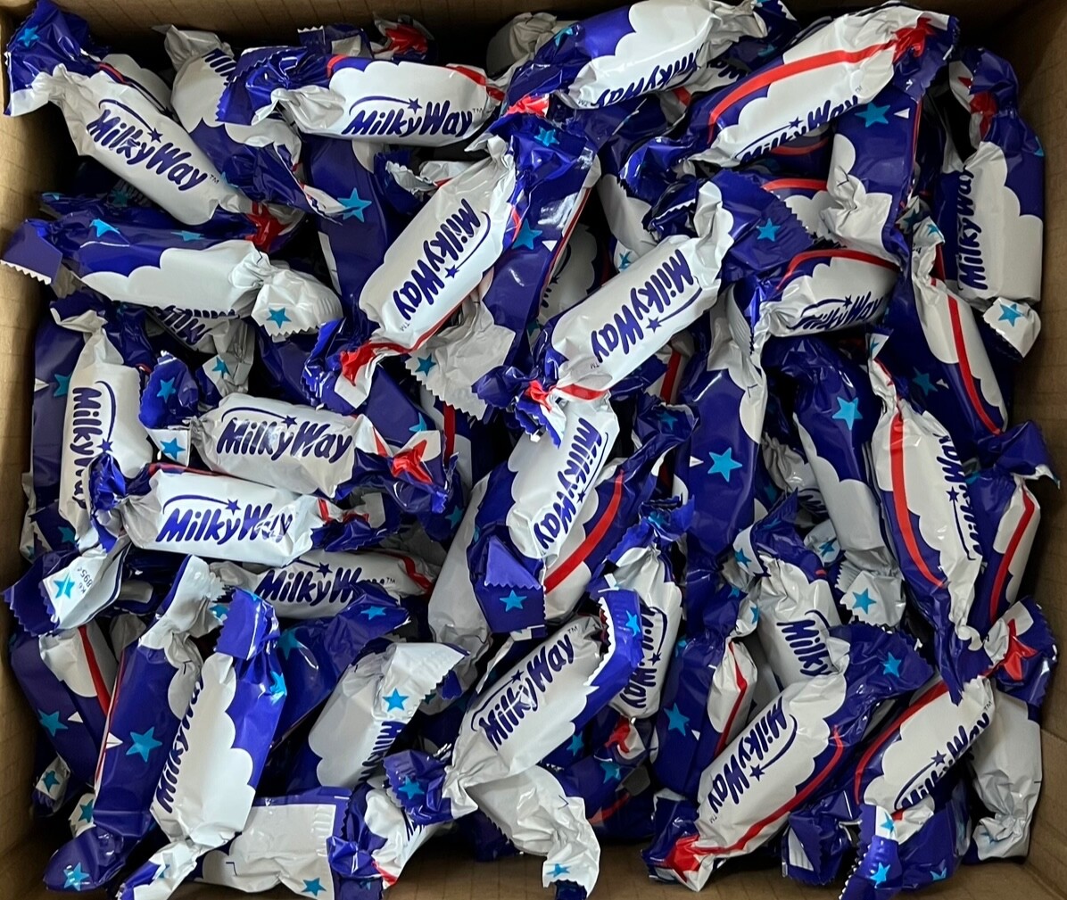 Chocolate Milky Way Bites Milky Way Mini Candy Bars Bulk Bags All