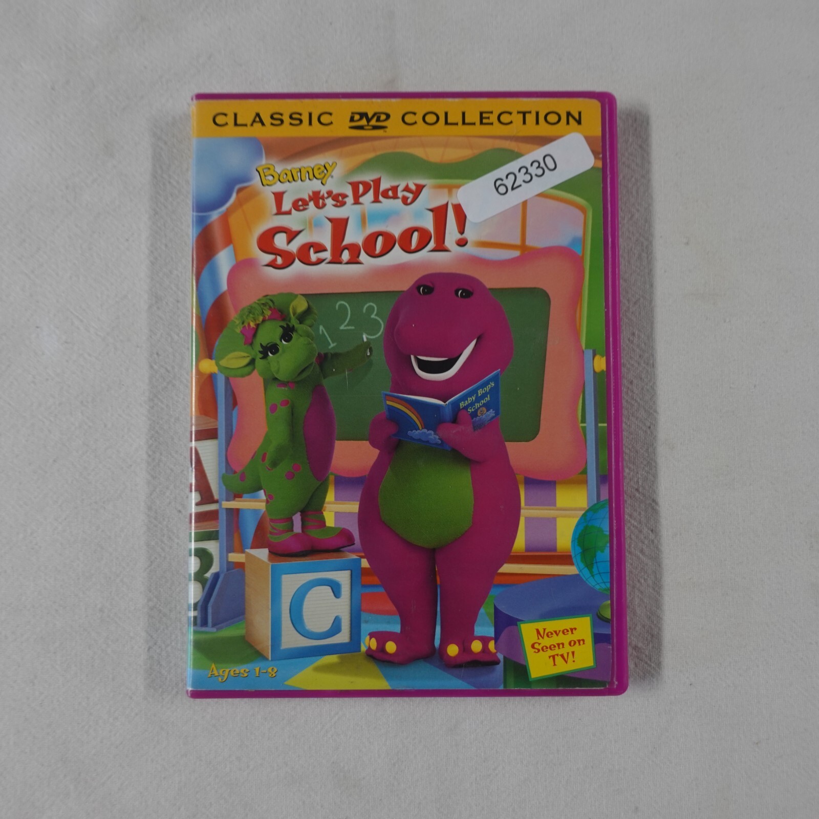 Barney Let'S Play School Dinosaur Dvd Movie | Grelly USA