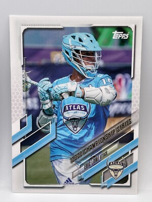 2021 Topps PLL Lacrosse card - 2020 Championship Series - 54 Eric Law ...