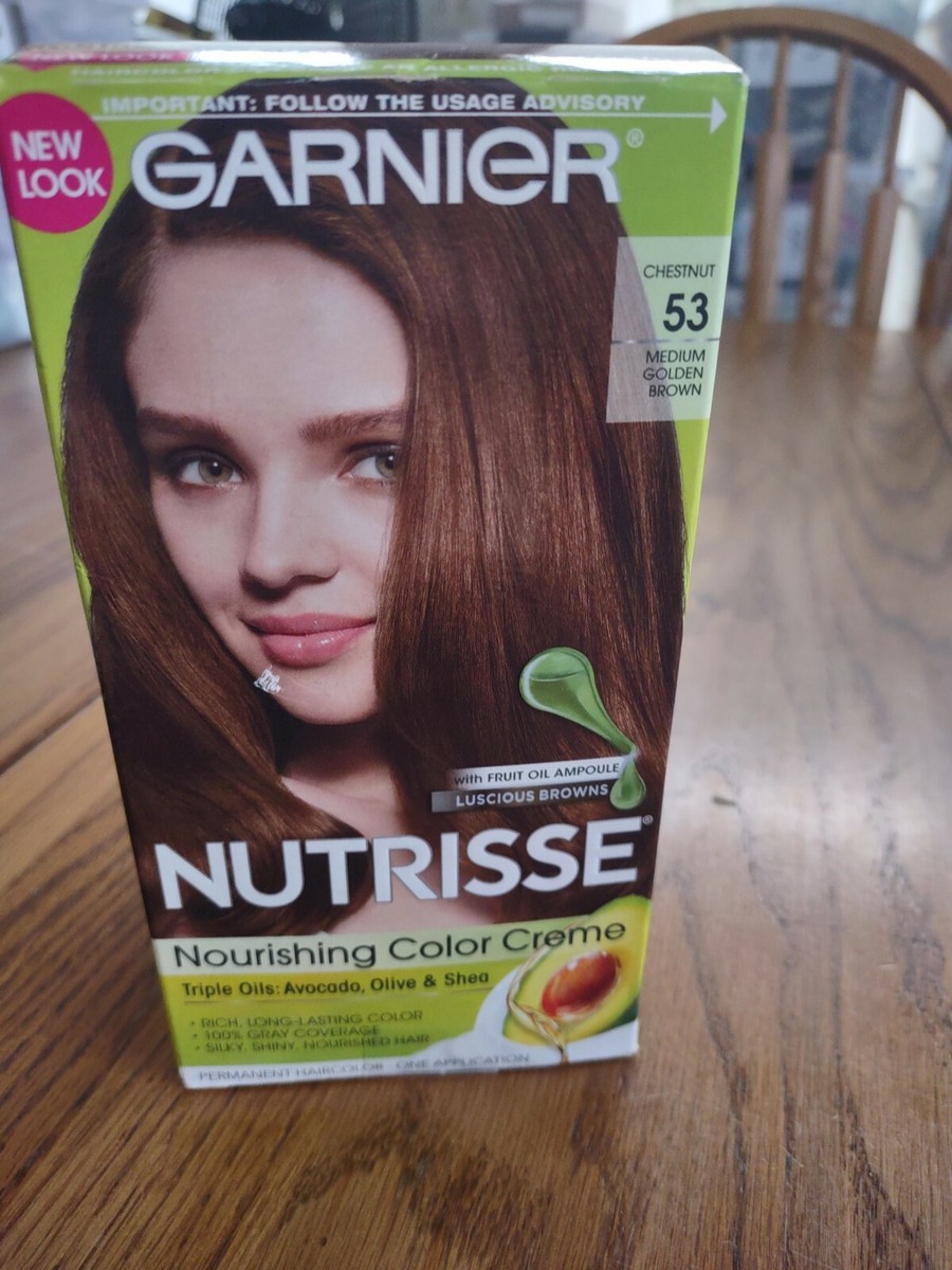 Medium Golden Brown Hair Color Garnier