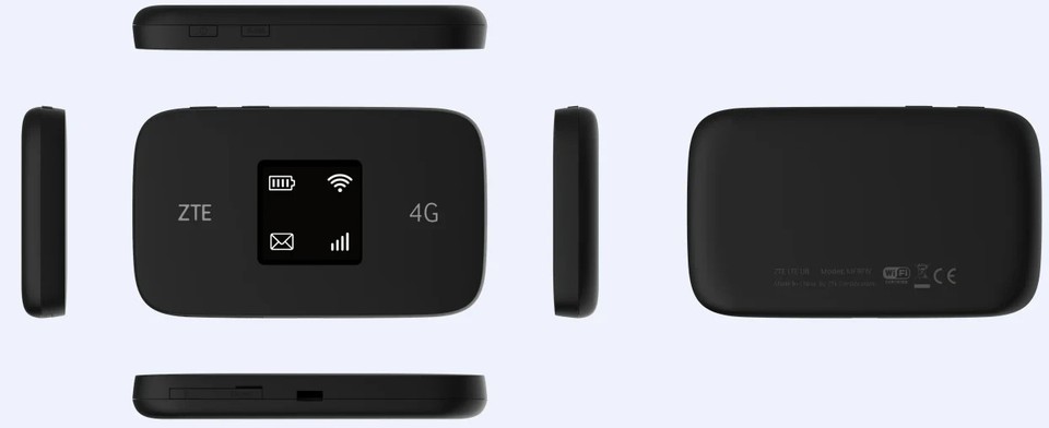 ZTE MF971V 4G LTE CAT6 Mobile WiFi Hotspot Router Unlocked Portable ...