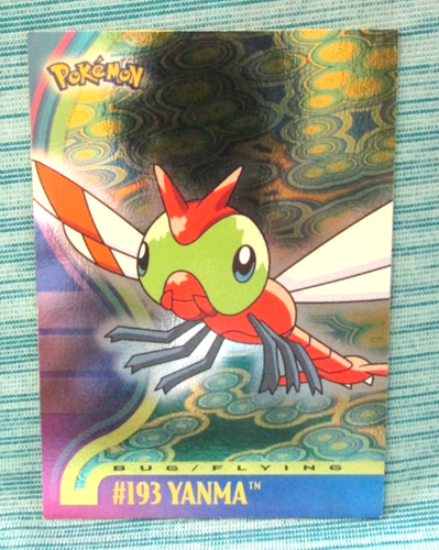 Topps Yanma Holo #193 non japanese minor wear sm. ding on corner - see pics | eBay