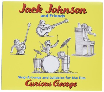 Jack Johnson and Friends: Curious George (CD) ~ LIKE-NEW/PLAYS ...