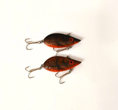 (2) Vintage Pre-Rapala Storm Texas Shad Fishing Lures Lot of 2 | eBay