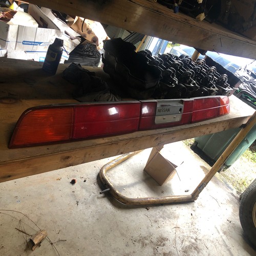 84-89 nissan z31 300zx tail lights Complete Set Right Left & 3rd Light ...