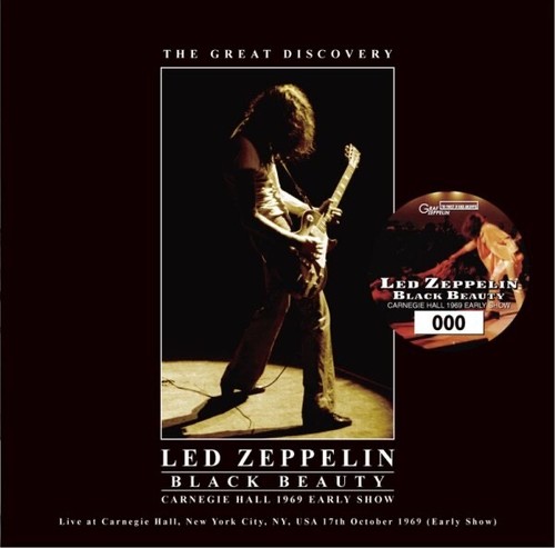 LED ZEPPELIN - BLACK BEAUTY: CARNEGIE HALL 1969 EARLY SHOW (2CD) NEW | eBay