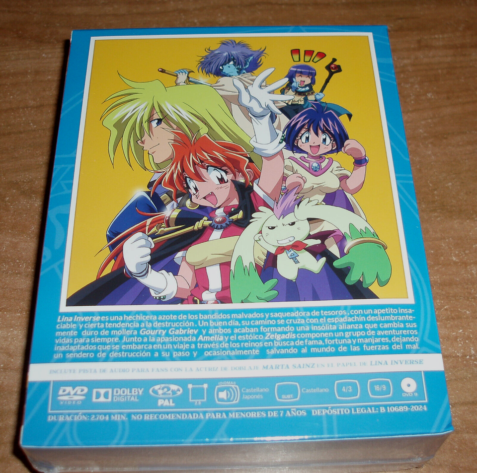 Slayers 1-5 Complete Series 21 DVD 104 Episodes New Sealed Animation ...