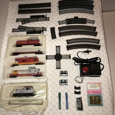 Vintage AHM Fire Fox 1 Fire Command Train Set HO (New, OB, Not Complete ...