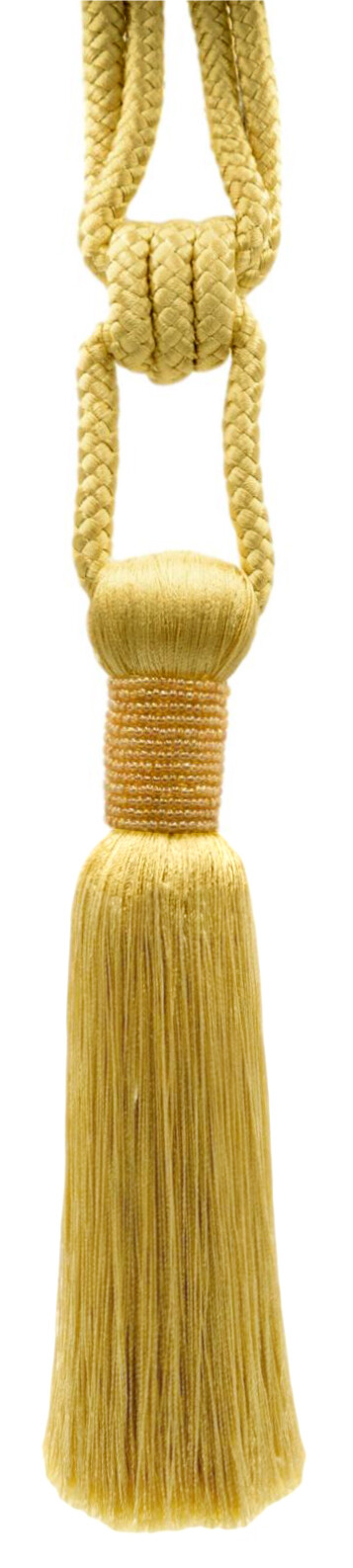 Beaded Tassel Tiebacks, Style# TBBE7, Color# B7 - Light Gold [Sold ...