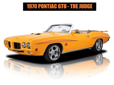 1970 Pontiac GTO Judge Convertible New Metal Sign: 12x16" & Ships Free ...