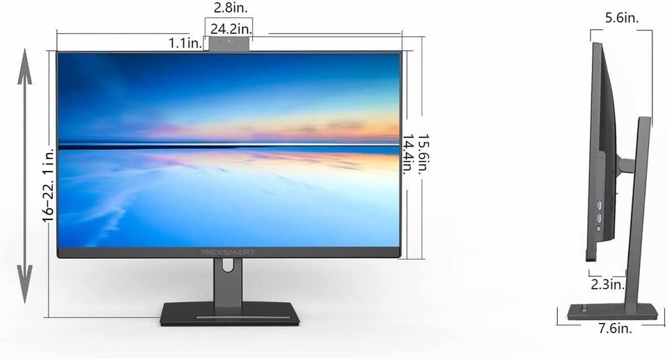 27inch All In One PC for Auction FHD Desktop Computer *NOT WORKING ...