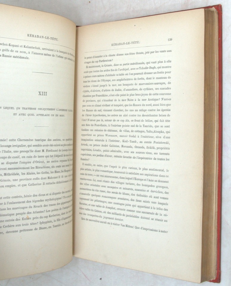 VERNE (Jules) – Kéraban le Têtu. HETZEL Premiére edition originale ...