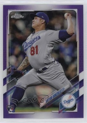 2021 Topps Chrome Update Target Purple Refractor Victor Gonzalez Rookie ...