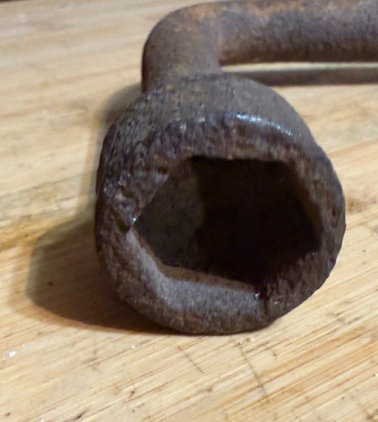 Antique Vintage Cast Iron Hand Crank Engine Start~Tractor Car Truck 6 ...