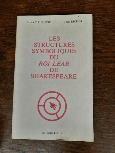 James Dauphiné et Richer - Les Structures Symboliques / Les Belles ...