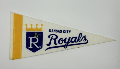 Kansas City Royals Vintage MLB Mini Pennant 9in x4in Felt Banner Flag ...