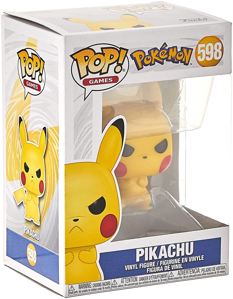 Funko Pop! Games: Pokemon - Grumpy Pikachu 889698484015 | eBay