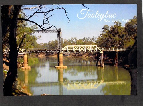 B4182 Australia NSW Tooleybuc River Murray Bridge postcard | eBay Australia