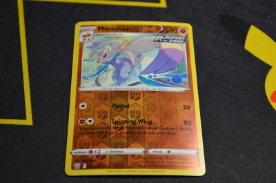 POKEMON BATTLE STYLES REVERSE HOLO RARE MIENSHAO 077/163 NM/MINT | eBay