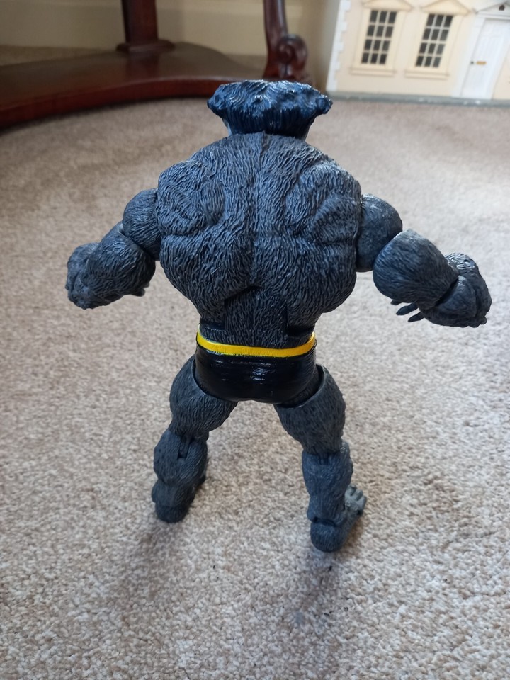 The Beast Action Figure Black Version by Marvel Legdnds Icons ToyBiz | eBay