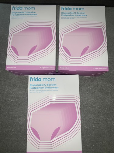 Frida Mom Disposable High Waist C-Section Postpartum Underwear 24 Total ...