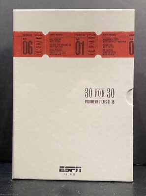 NEW ESPN Films 30 For 30 Volume 1, Films 1-15 DVD Box Set 825452506685 ...