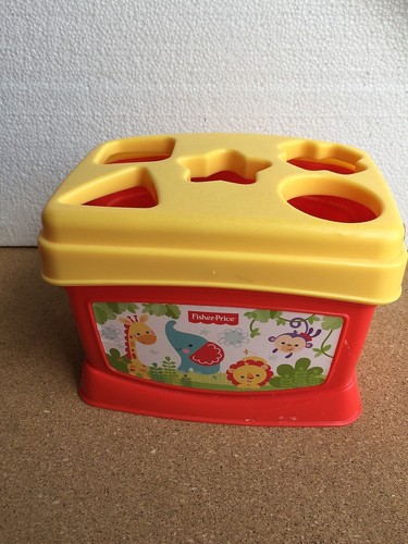 first blocks shaped bricks Mattel Fisher & price 2006 Rare 10 block ...