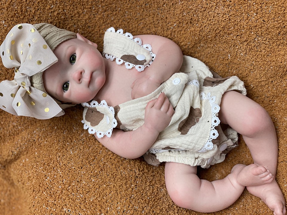 18inch Bettie Full Body Solid Silicone Girl Doll Lifelike Reborn Doll ...