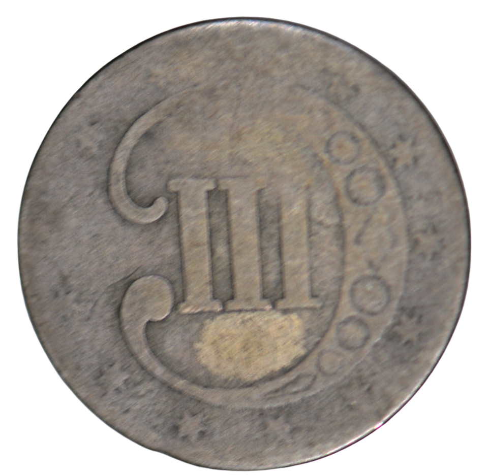 1859 Three 3 Cent Silver "Trime" ~ Good Details | eBay