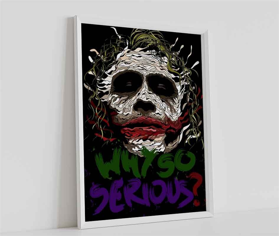 Joker Heath Hovedbok Plakat Heath Ledger Poster For Sale | EBay