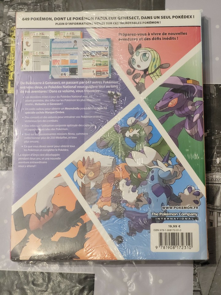 NEUF BLISTER GUIDE OFFICIEL STRATEGIE POKEMON POKEDEX FR VERSION NOIRE BLANCHE 2 | eBay
