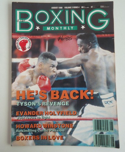 Boxing Monthly Magazine *August 1990 *Mike Tyson Cover | eBay Australia