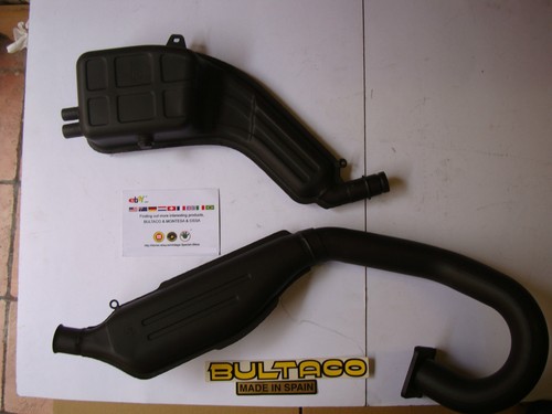 BULTACO SHERPA KIT CAMPEON EXHAUST FULL LINE NEW MODEL 124-125-150-151 ...