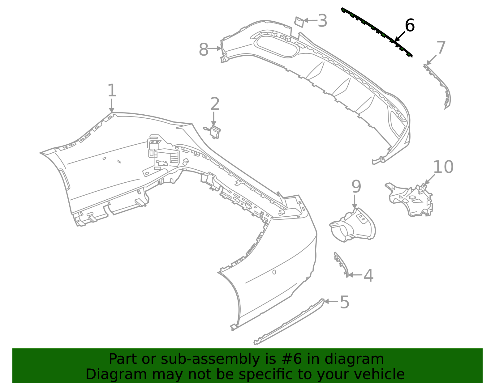 Genuine Mercedes-Benz Center Molding 223-885-74-01 for sale online | eBay
