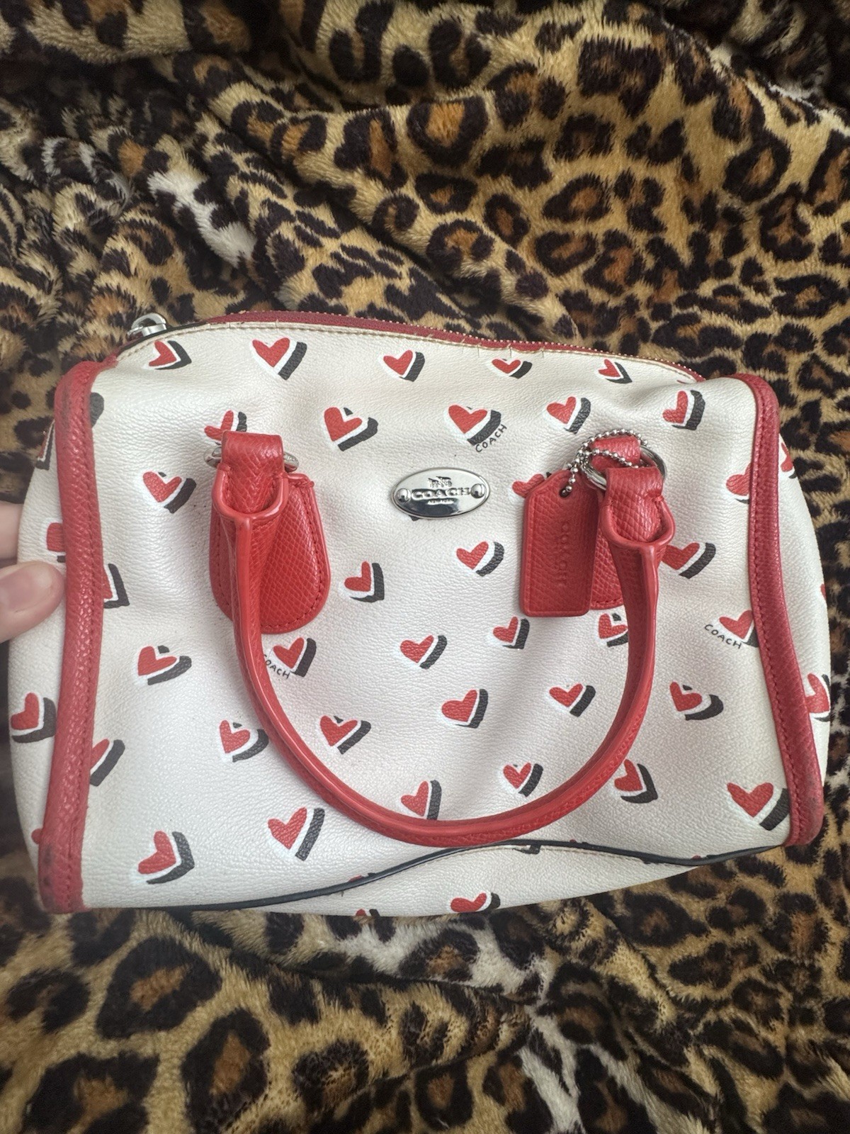 Coach Heart Bag - Gem